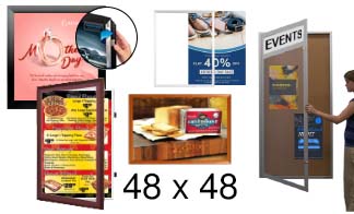 Discover Elegant Metal or Wooden 48 x 48 Poster Frames Available Now ...