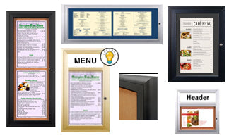 Top-Quality Outdoor Menu Display Boards with Rounded Edge for Sale ...