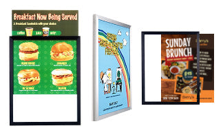 Slide In Poster Frames - Modern Style – Displays4Sale