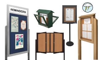 Outdoor Bulletin Board Display Stands – Displays4Sale