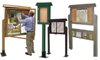 Sustainable Messaging: Recycled Plastic Frame Enclosed Boards for ...