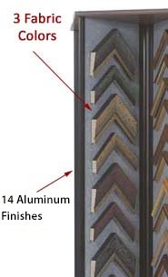 10 Panel Moulding Displayer (12" x 60" Sides) – Displays4Sale