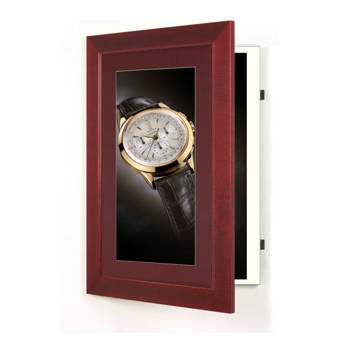 SwingFrame #362 Wood 16 x 16 Poster Frame w Matboard | Swing Open Quick ...
