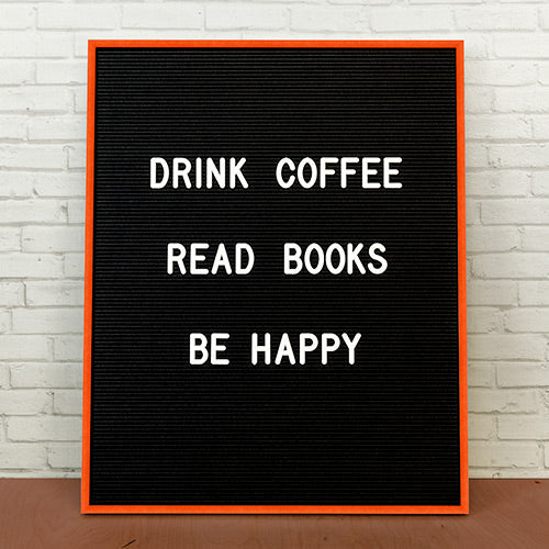 Changeable 24x30 Felt Letter Boards | Colorful Metal Frames 12+ Sizes ...