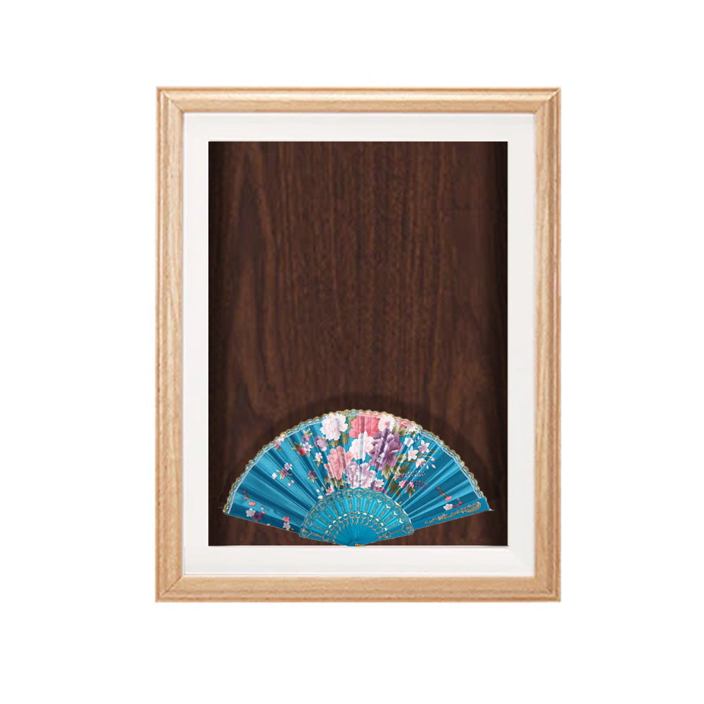 SwingFrame Designer Wood Framed Oak Wall Display Case 2-inch Deep ...