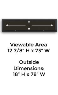 Magnetic Enclosed Outdoor Menu Display Case - Holds 4 17x11 Landscape ...