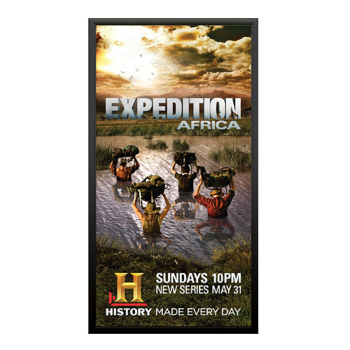 Extra Large 96 x 96 Poster Snap Frames (1 5/8" Profile for MOUNTED ...