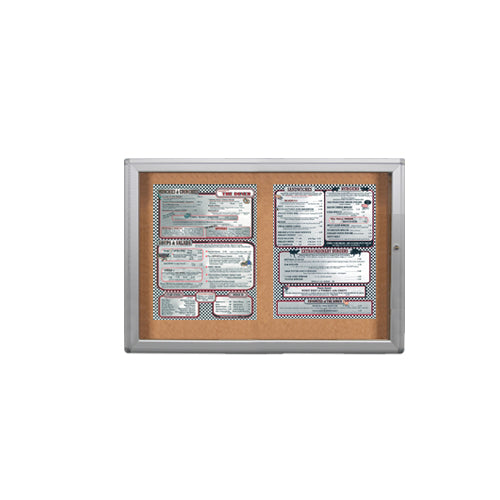 Indoor Restaurant Menu Display with Rounded Corners for 11 x 14 Menus ...