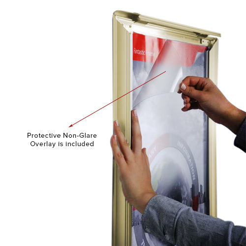 Modern Style Beige 22x28 Snap Frame Poster Sign Holder | Wall Frame ...