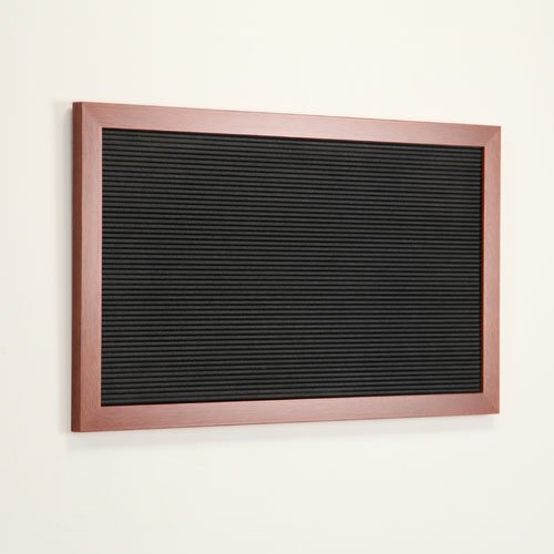 Open Face Vinyl Letter Board 40x50 Wood Frame | Light Oak, Cherry, and ...