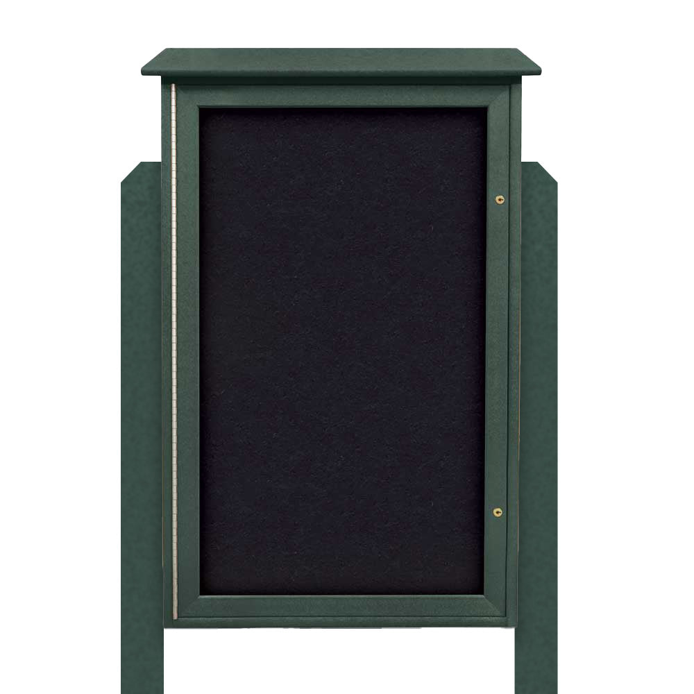 Eco-Design Free Standing 24x48 Outdoor Message Center +Bulletin Board ...