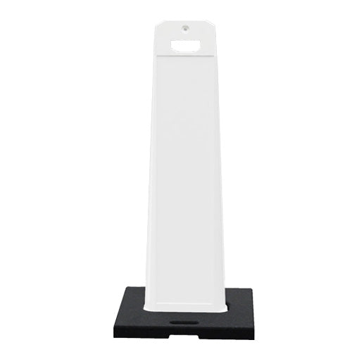 Outdoor Vertical Standing Panel sign with a 20 LBS Rubber Base ...