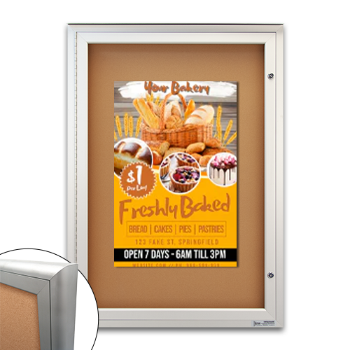 Extreme WeatherPlus™ Outdoor Poster Display Cases + Radius Edges ...