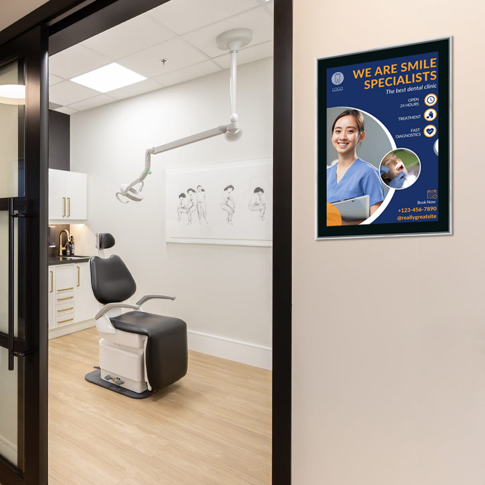 14x22 Frames | SwingFrame Classic Poster Display Frames | Quick Change ...