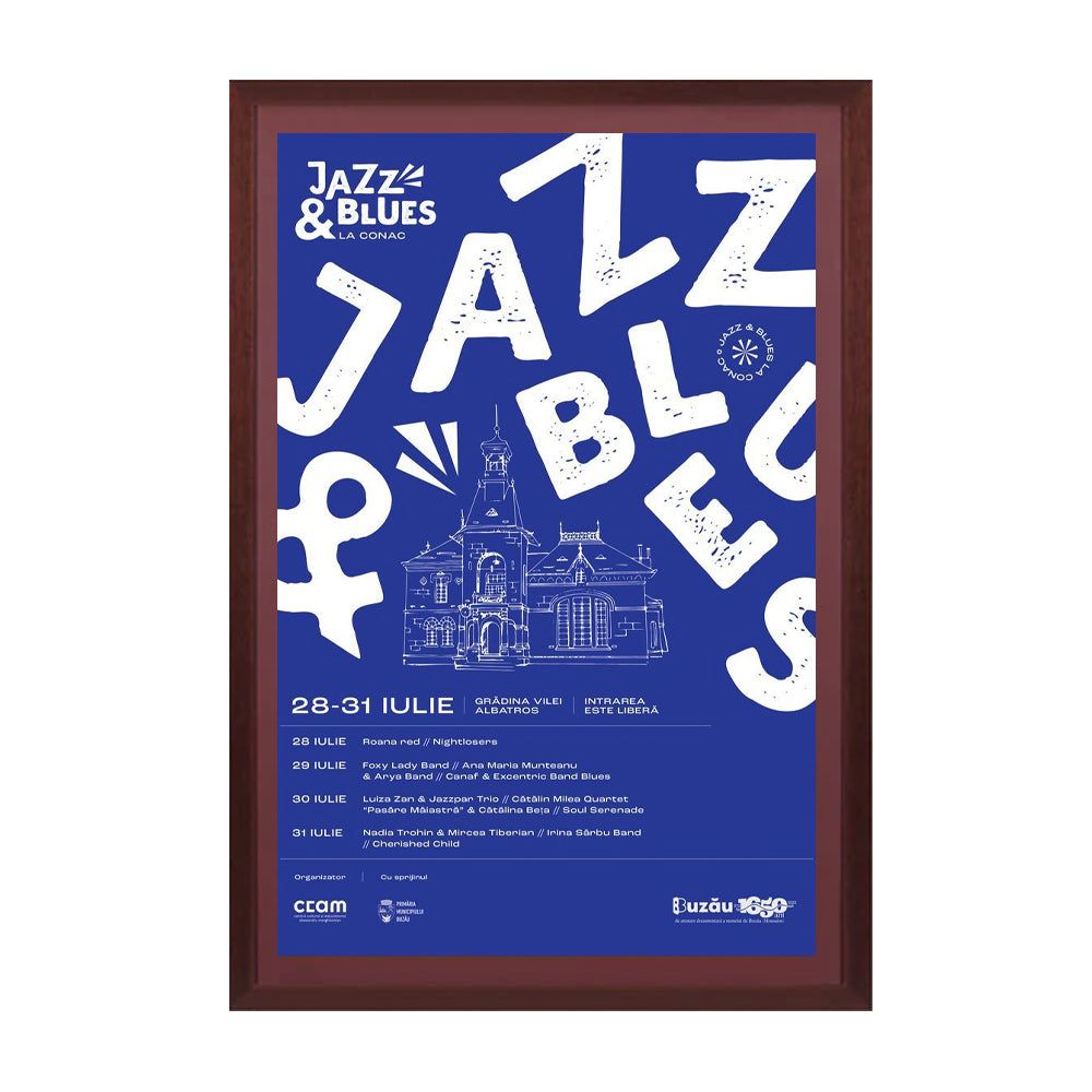 10x20 Frames | Swing Open, SwingFrame #361 Wood Poster Display Frame 10 ...