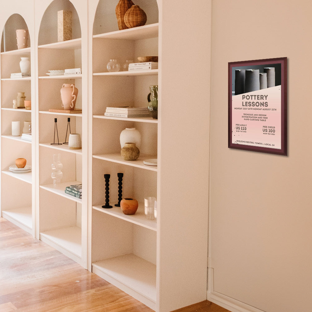 18x24 Frames | Swing Open, SwingFrame #361 Wood Poster Display Frame 18 ...