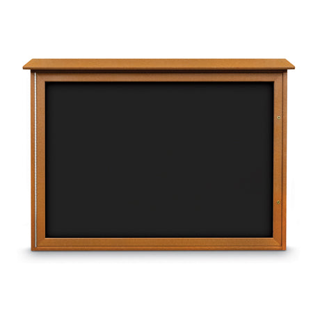 48x36 Outdoor Message Center with Cork Board Wall Mount - Eco-Friendly ...