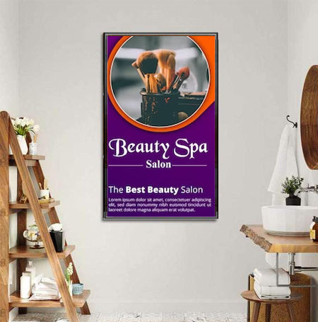 30x40 Large Sign Frames | Economical Top Load Quick Change Beveled ...