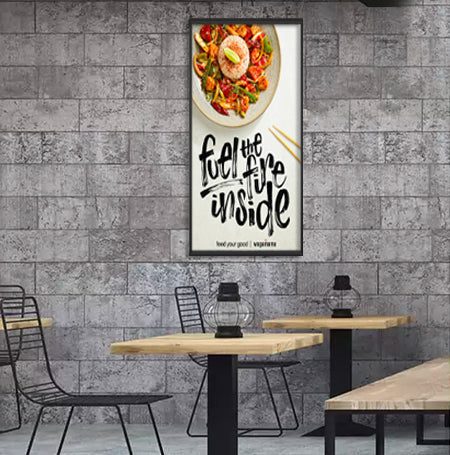 48x72 Extra Large Sign Frames | Economical Slide-In Metal Poster Frame ...