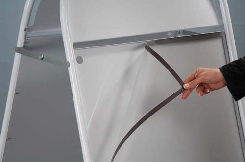 Value PLUS Magnetic IRON A-Boards with Semi Circle Header (for 24” x 36 ...